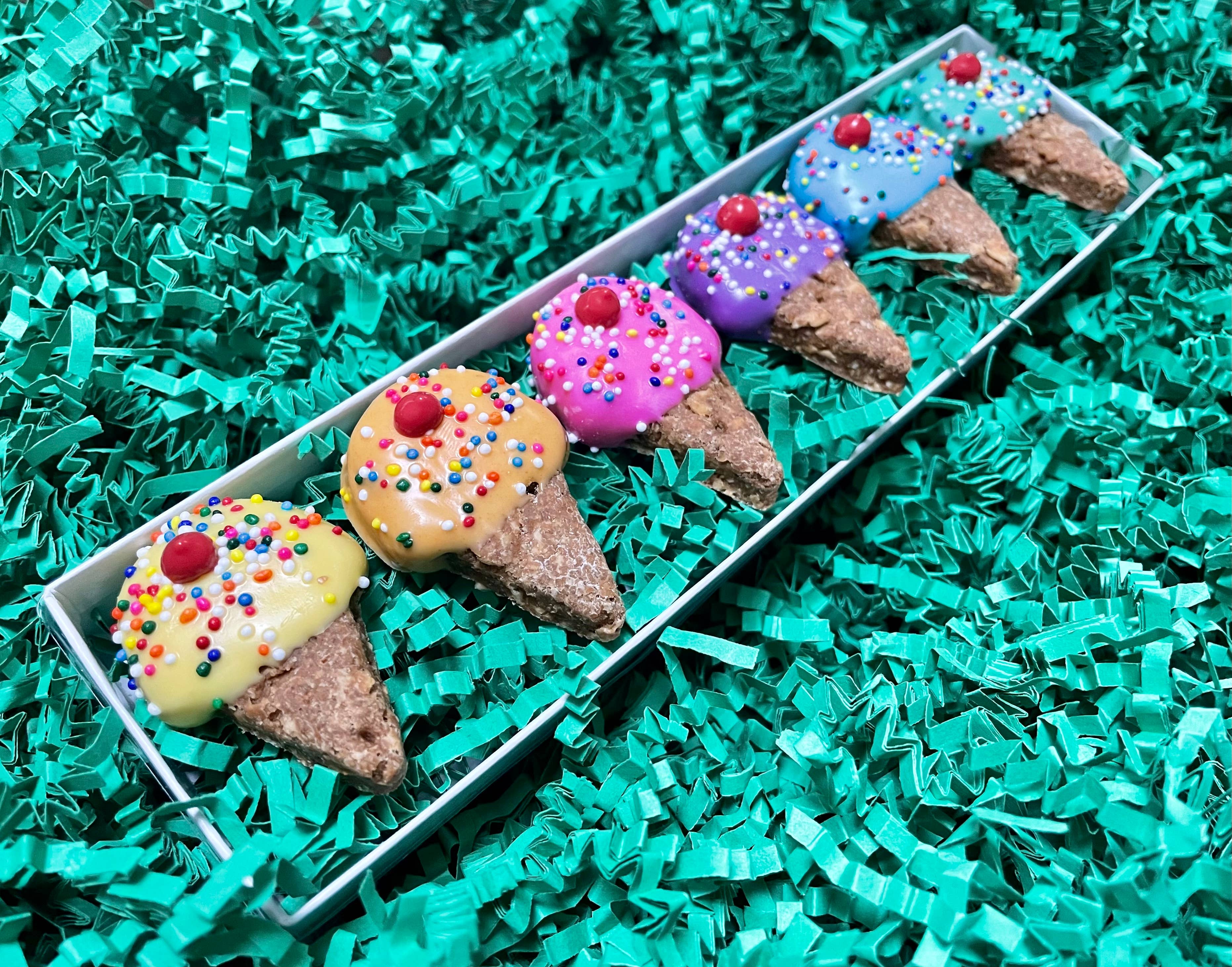Yumyum4dogs Licketty Splits Cones Summer Dog Treats Birthday Dog Trea