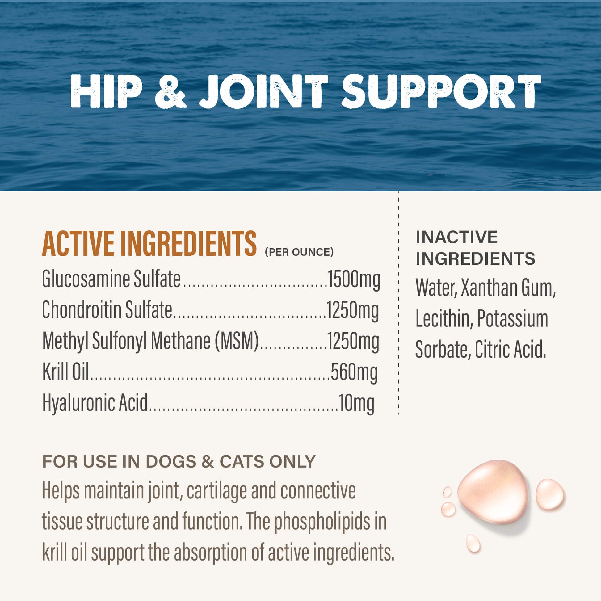 Grizzly Joint Aid Liquid Form for Dogs – Paw Naturals