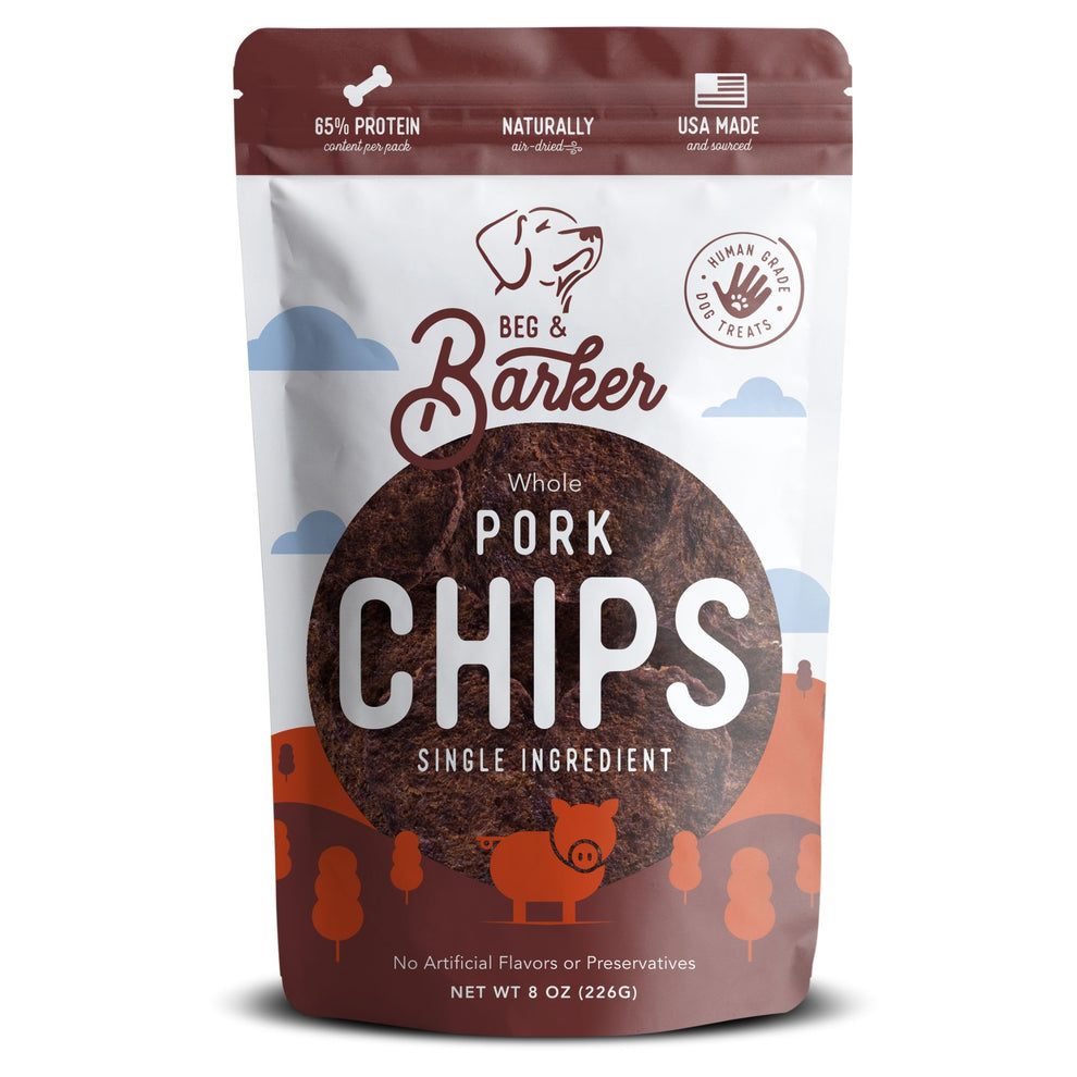 Beg & Barker Whole Chips Single Ingredient Dog Treats – Paw Naturals